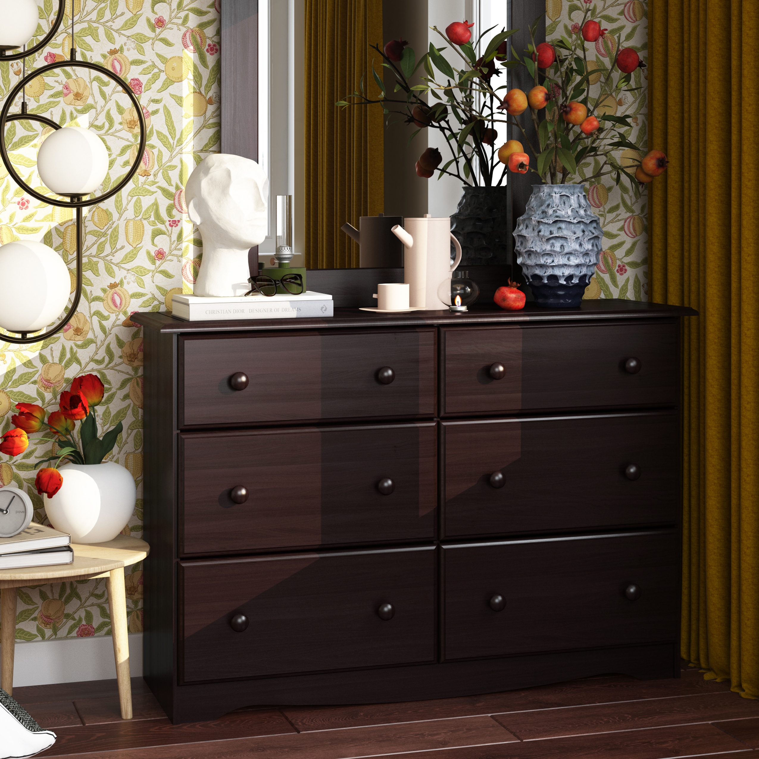 Palace Imports 100 Solid Wood 6 Drawer Dresser